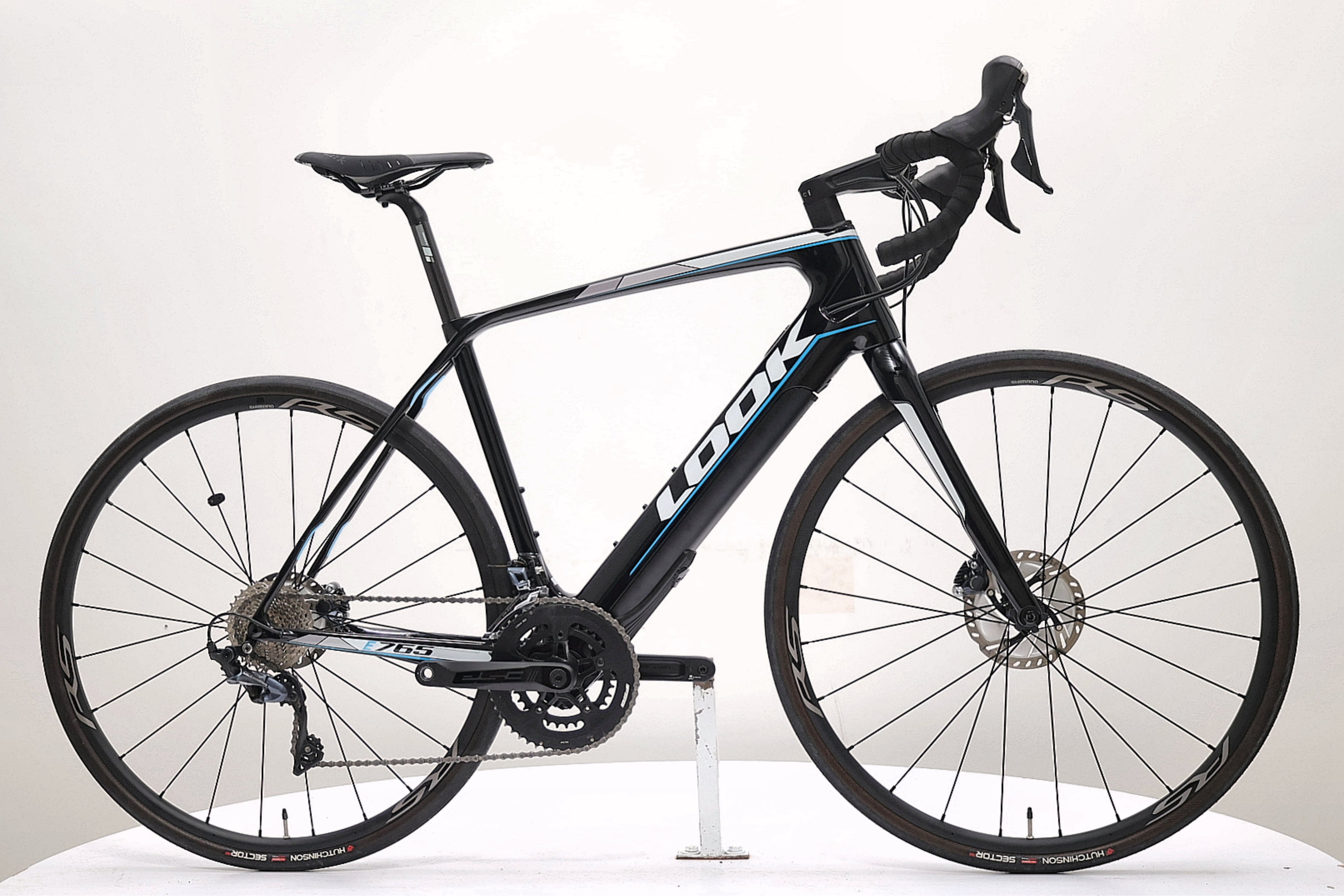 ROUTE Électrique LOOK E-765 Optimum Black Glossy Occasion Reconditionné ...